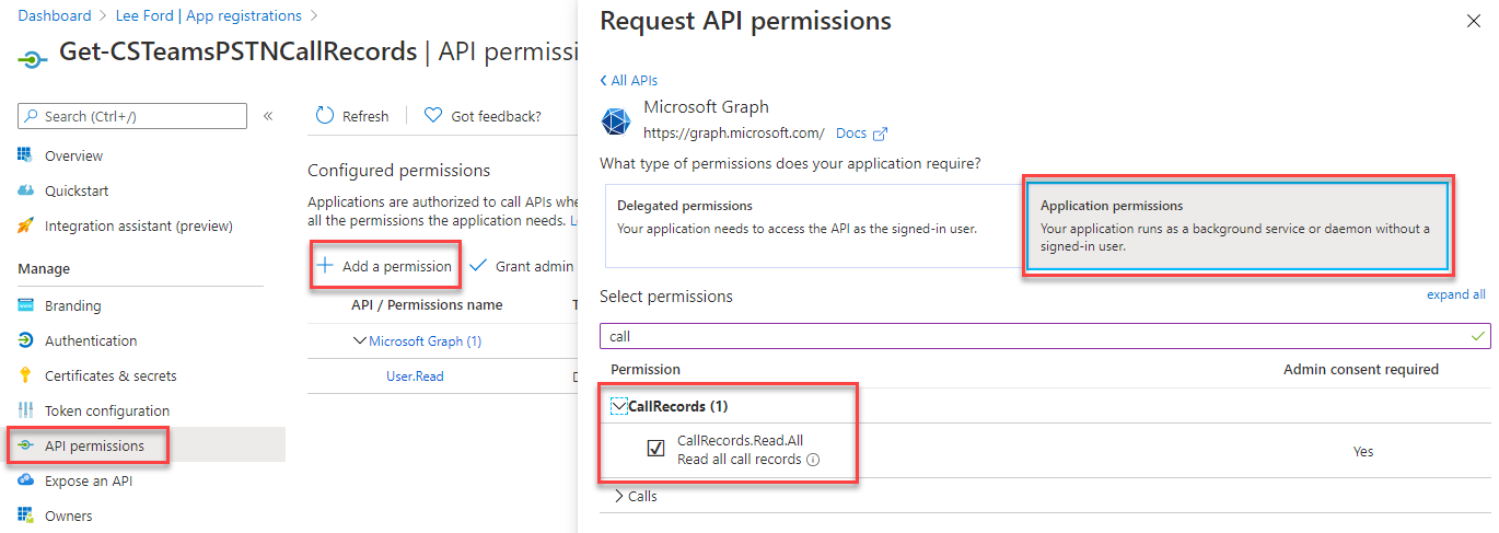 GitHub - leeford/Get-TeamsPSTNCallRecords: Retrieve Microsoft Teams PSTN Records for Calling ...